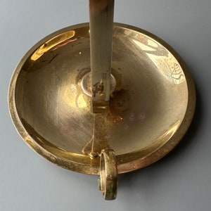 Vintage Swedish Solid Brass Sconce / Taper & Candlestick Holder / Ship ...