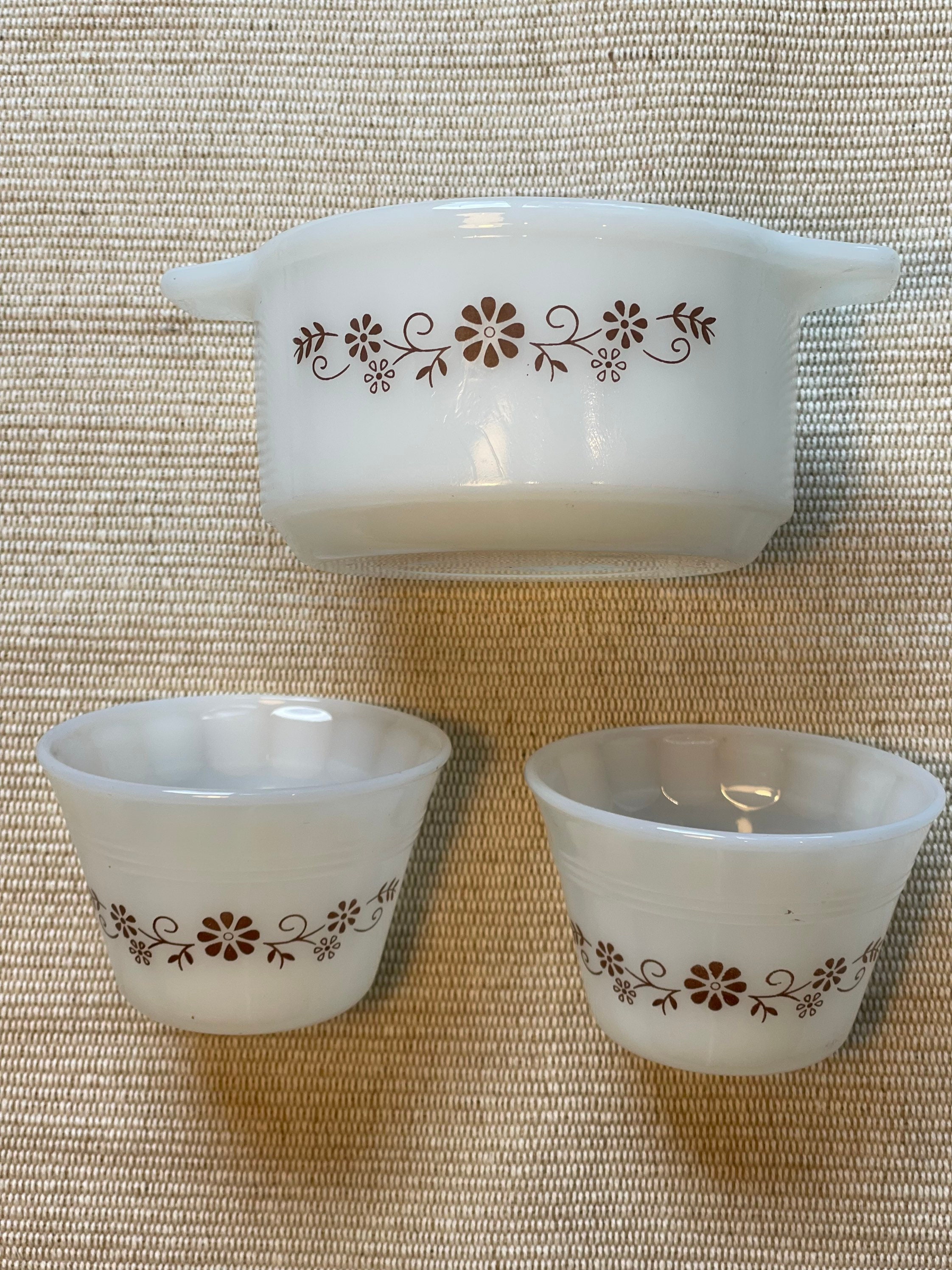 Set of Vintage Dynaware Pyr-o-rey Dishes / Baking Dish and 2 - Etsy