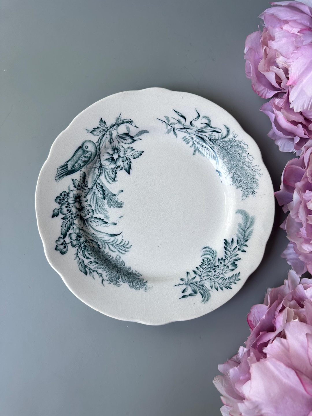 Antique 1920s Swedish Rörstrand Porcelain Plate / BELLA Pattern 1884 ...