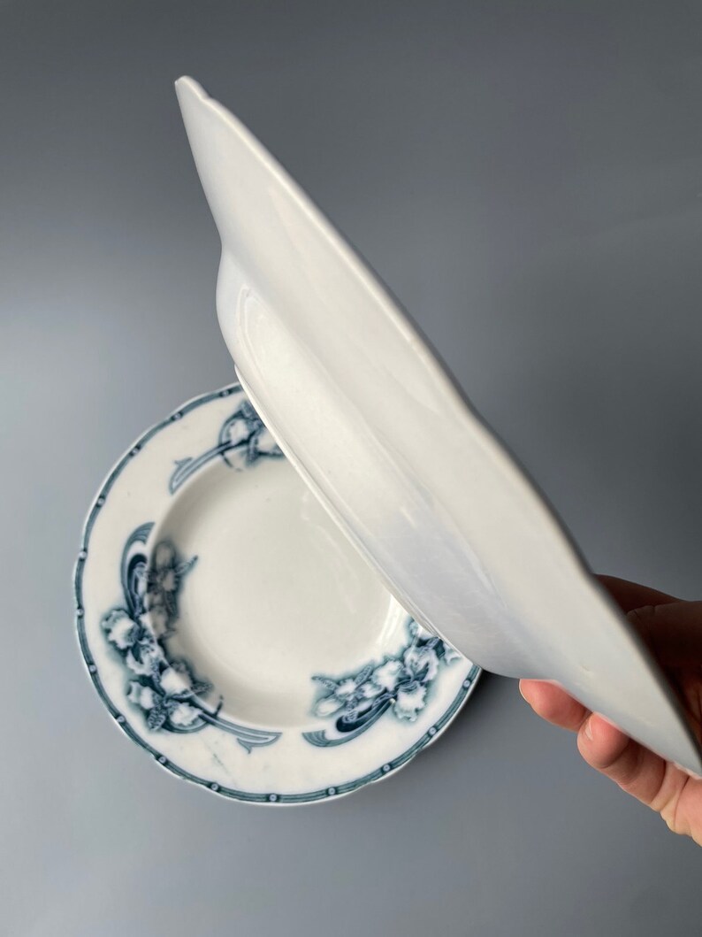 Set of 2 Antique 1920s Swedish Göteborg Porcelain Plates / - Etsy