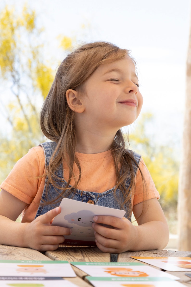 Printable Emotions Flashcards English-italian - Etsy