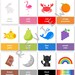 Printable Emotions Flashcards English-italian - Etsy