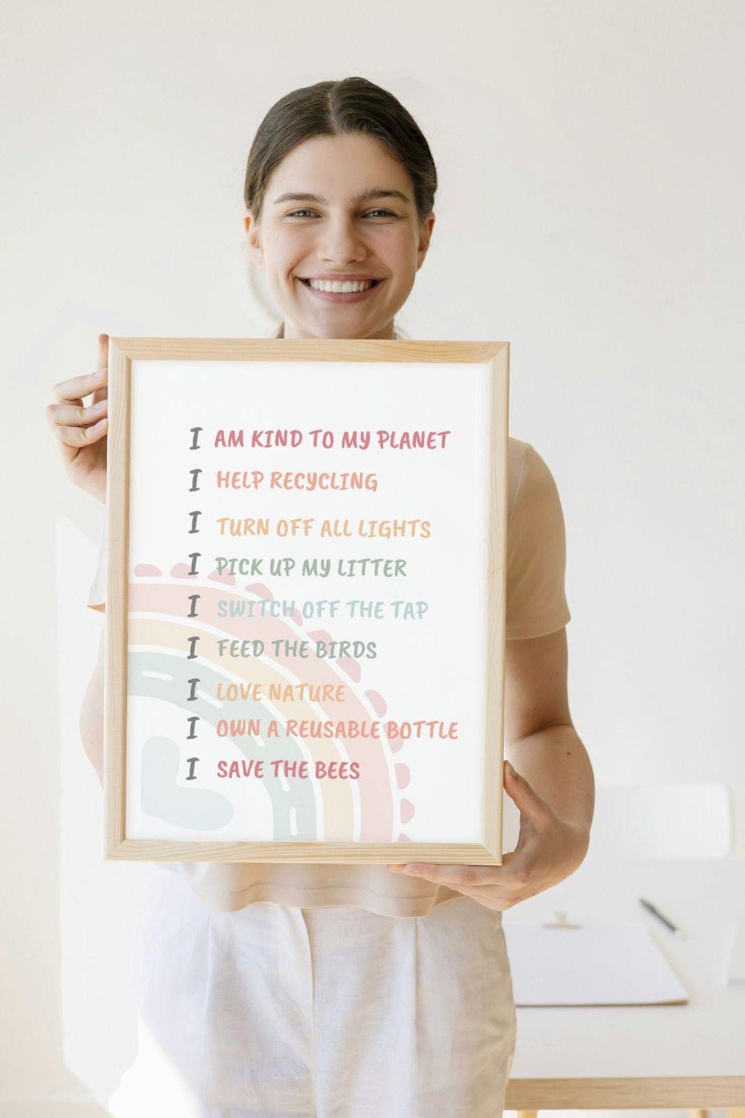 Earth Affirmations, Educational Posters, Save the Planet Collection ...