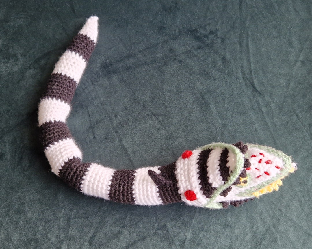 Beetlejuice Sandworm PDF Crochet Pattern - Etsy