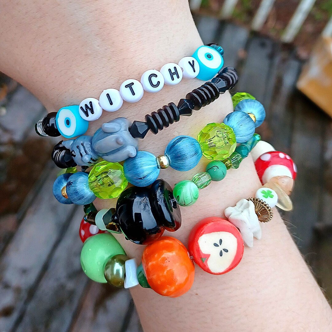 Witch Cottagecore Whimsigothic Goblincore Swamp Witch Mushroom Beaded ...