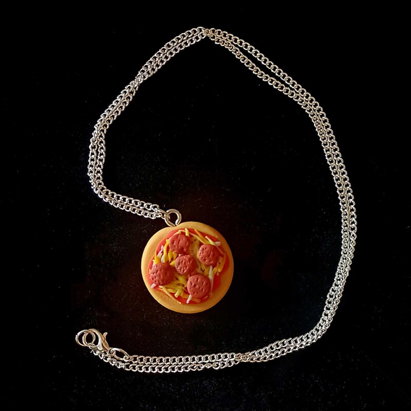 Pizza Charm - Etsy