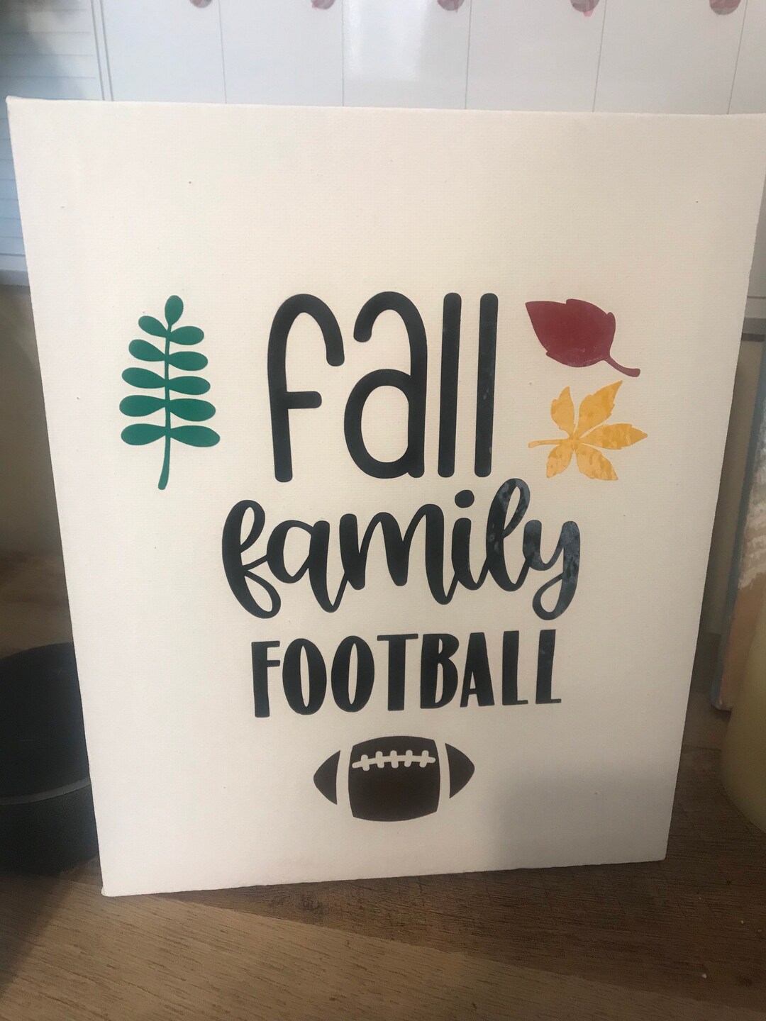 Fall, Family, Football Decorative Wall Hanging - Etsy