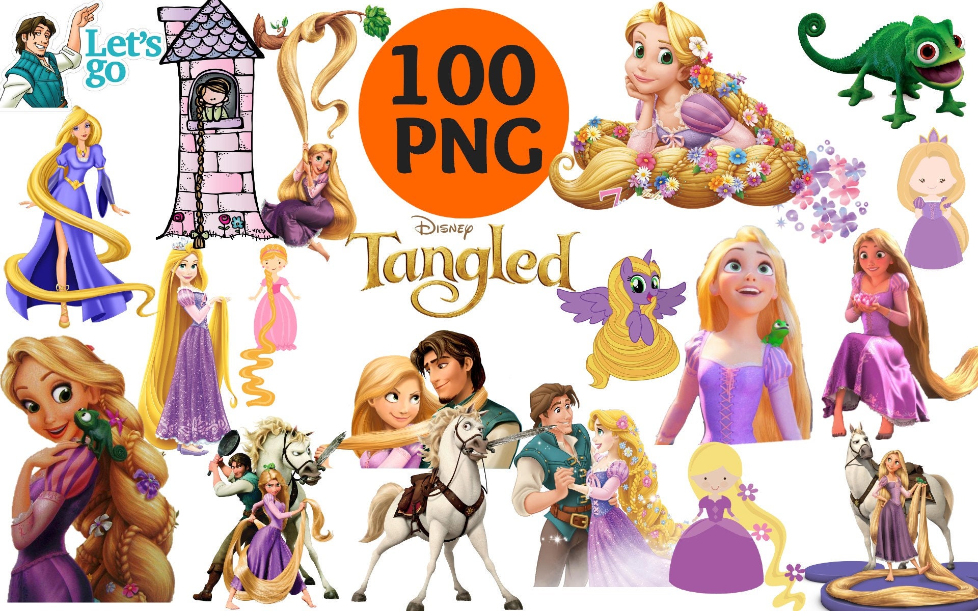 Rapunzel Clip Art