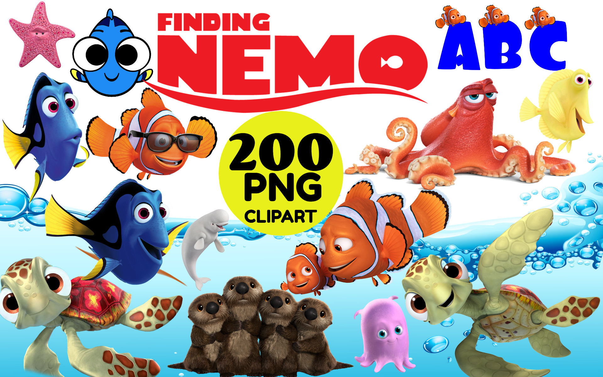 Finding Nemo Logo Png