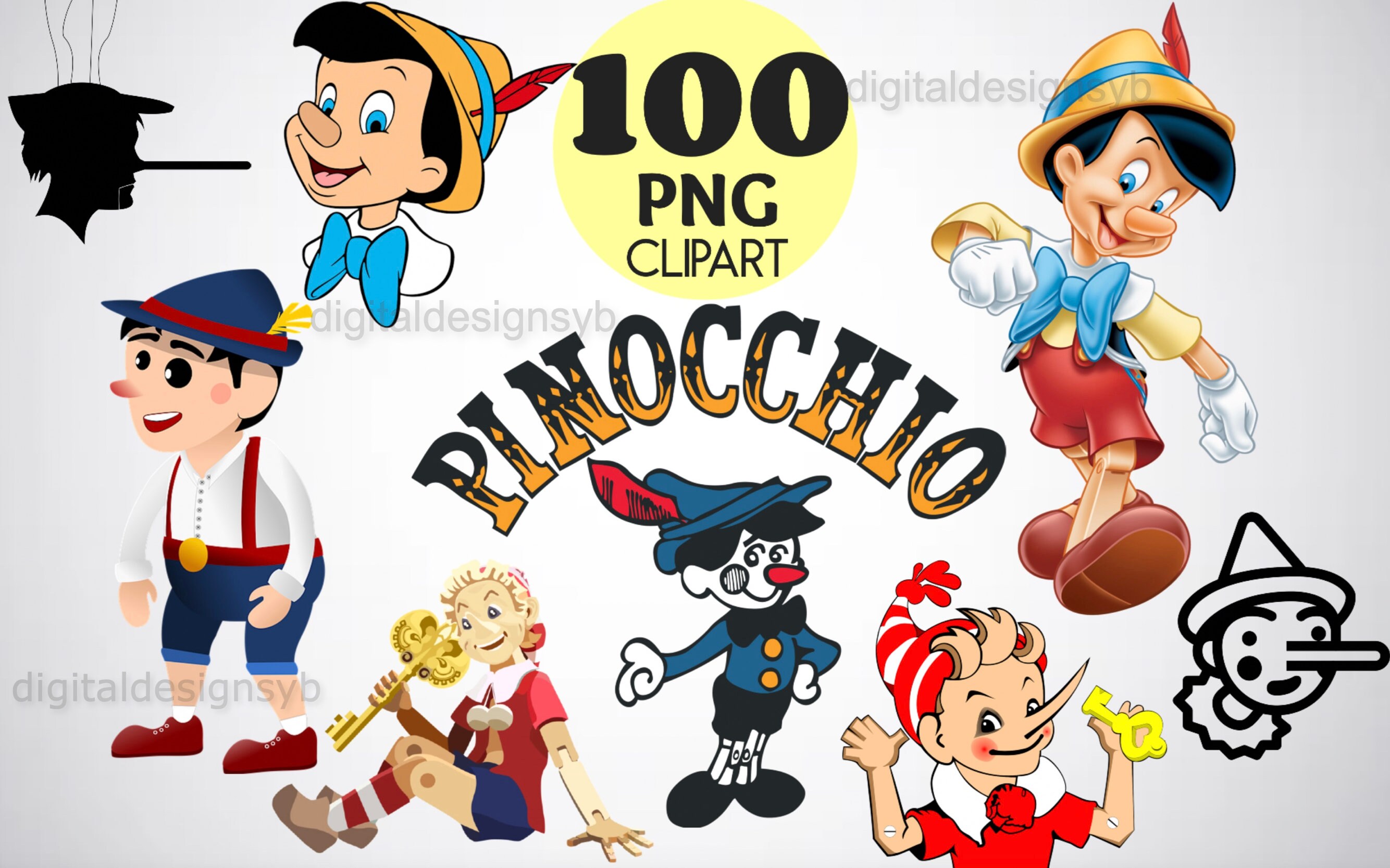 Shrek Pinocchio Clipart