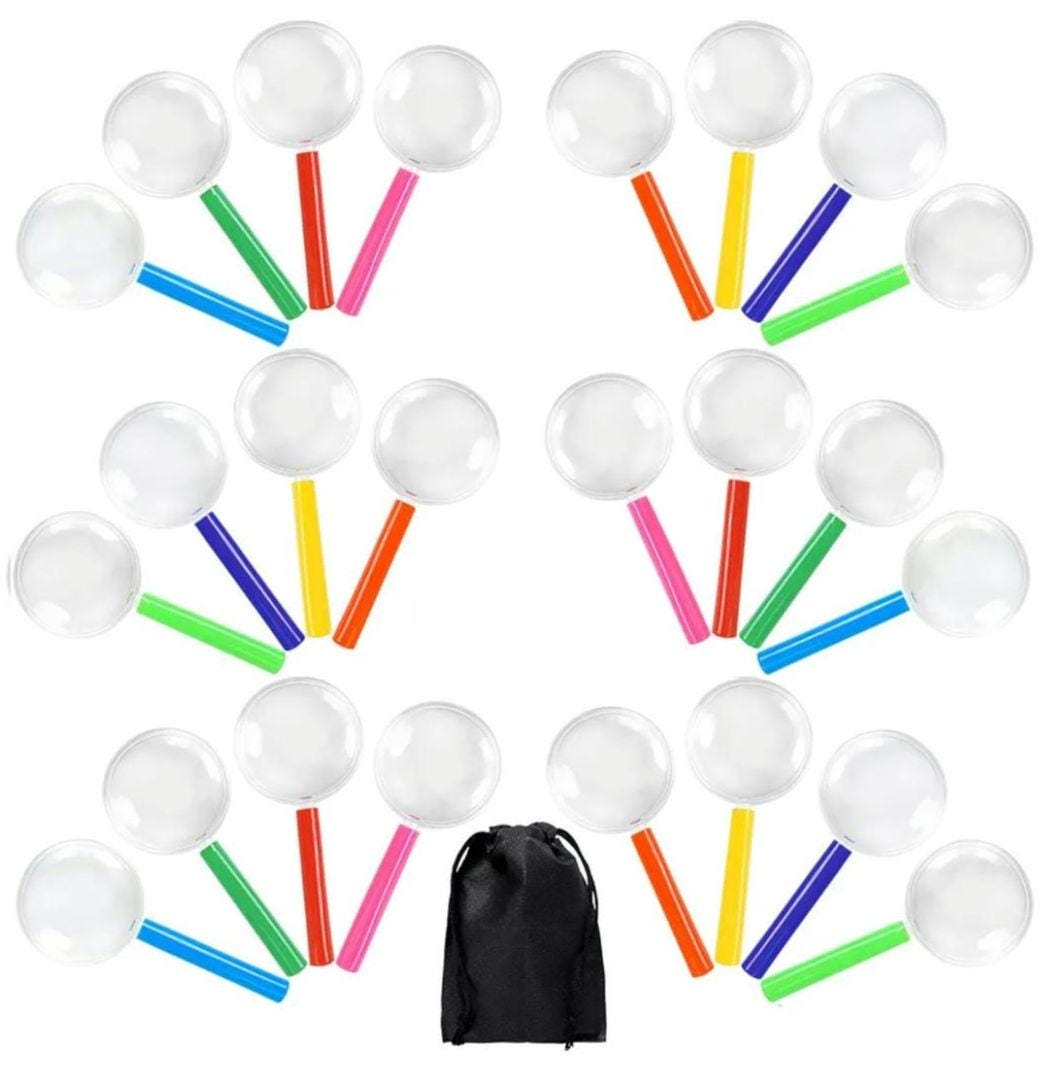 I Spy Fabric Panel With Magnifying Glass - Etsy