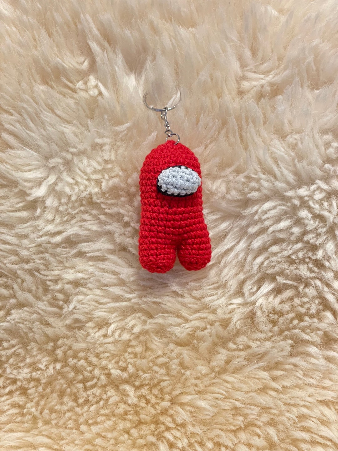 Among Us Toy Keychain Character Plush Keychain Charm Game Piece - Etsy