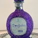 Custom Purple Bedazzled Tequila Bottle Decanter 750ml Bling Rhinestones ...