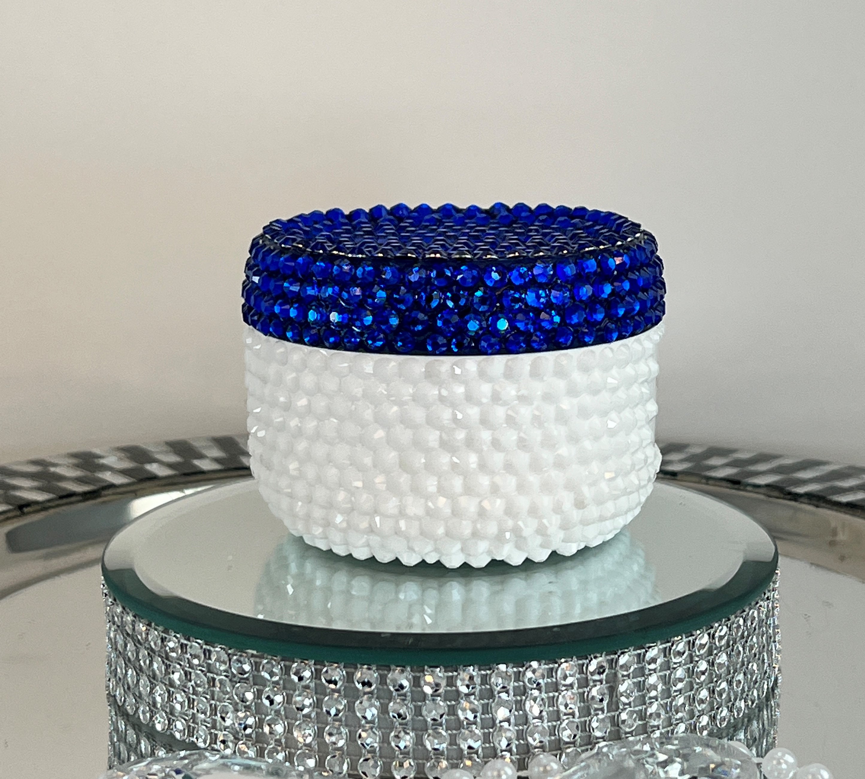 Bedazzled New 3.5oz A Q U A P H O R Healing Ointment Rhinestone Jar ...