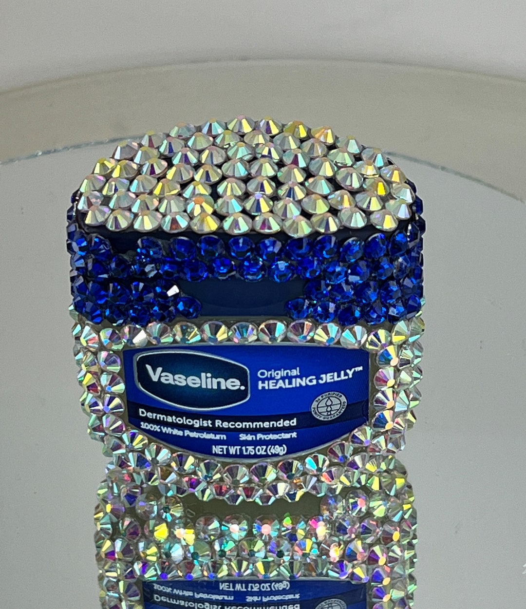 Bedazzled Rhinestones New Vaseline Healing Care Jelly 1.75oz Jar Purse ...