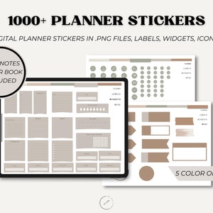 Digital Student Planner for College School UNDATED, Academic Diary ...