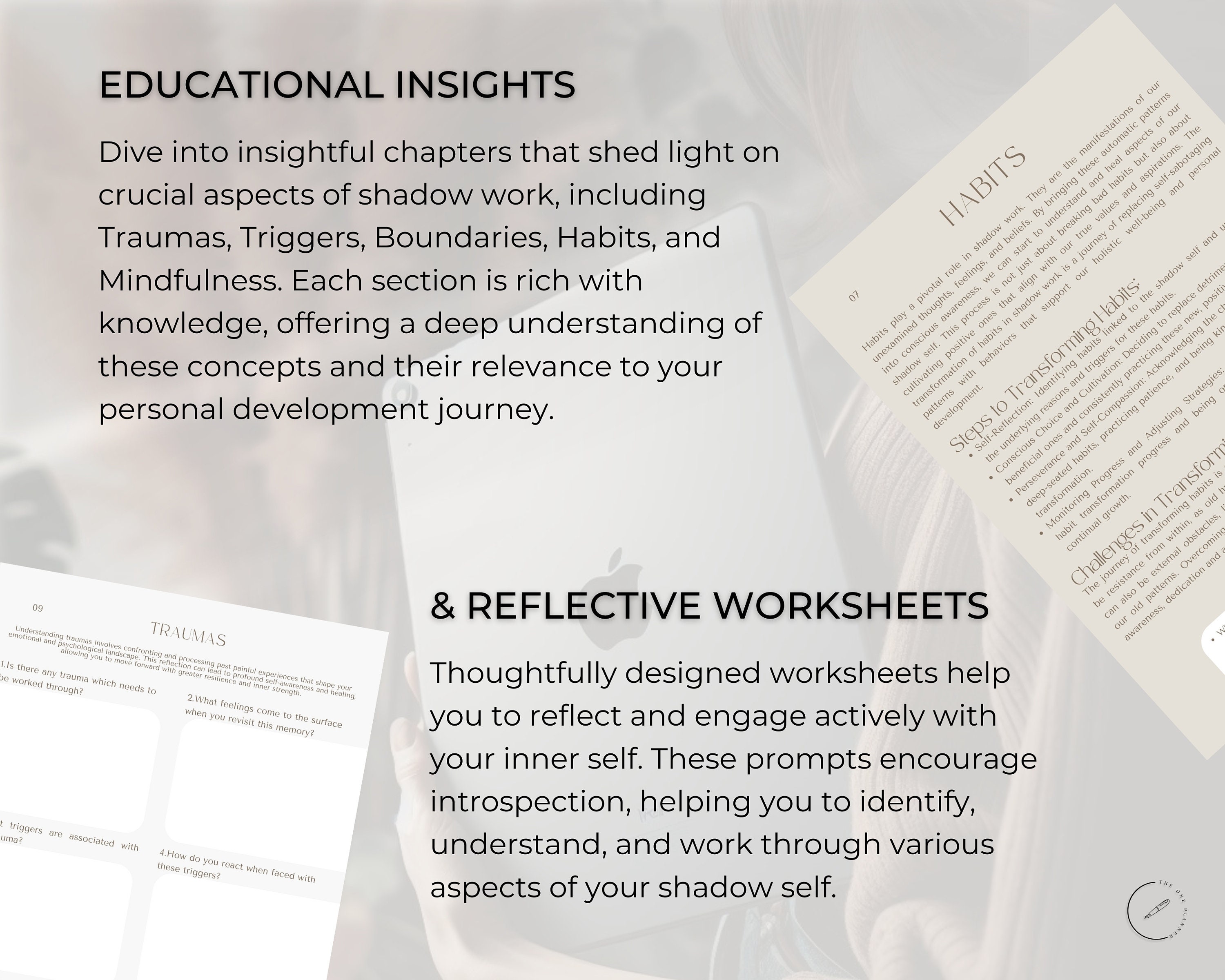 Digital Shadow Work Journal, Self Therapy,journal Prompts, Printable ...