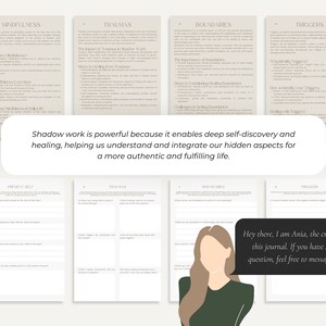 Digital Shadow Work Journal, Self Therapy,journal Prompts, Printable ...