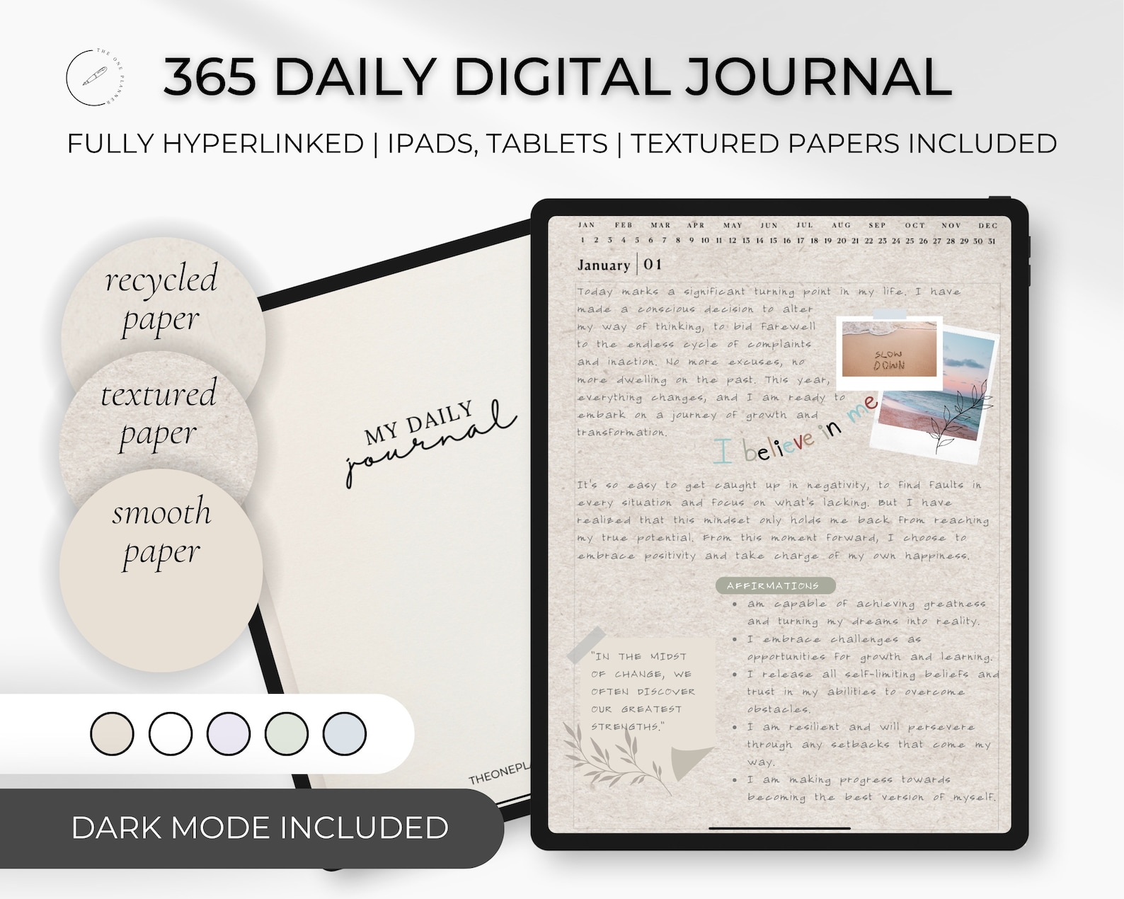 Digital Journal, Notebook Journal, Digital Notebook, Goodnotes ...