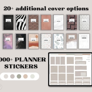 Digital Student Planner for College School UNDATED Black, Academic ...