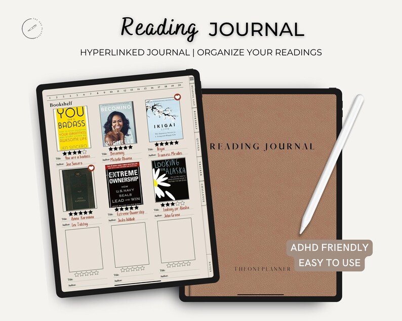 Digital Reading Journal | for Self-care Wellness & Spiritual Growth ...