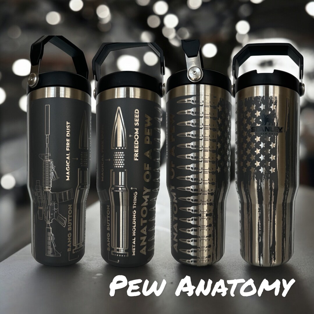 Pew Pew Tumbler | We the People | Flag | Military | Father’s Day ...