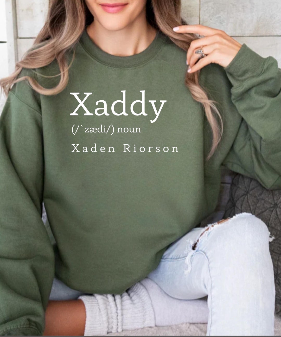 Xaddy Xaden Riorsen Fourth Wing Sweatshirt | 4th Wing Merch Gift Dragon ...