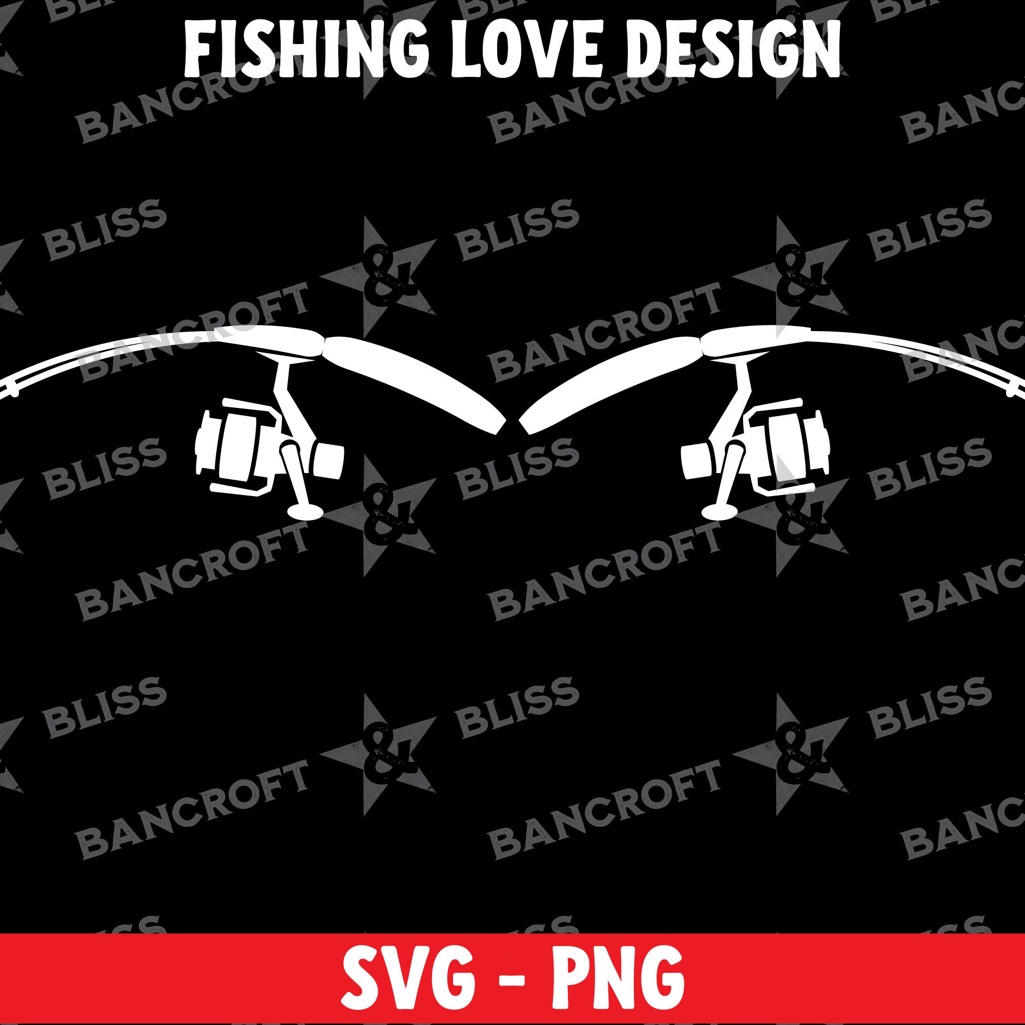 Fishing SVG Fishing Rod SVG Fishing Love SVG Fishing Heart Svg - Etsy