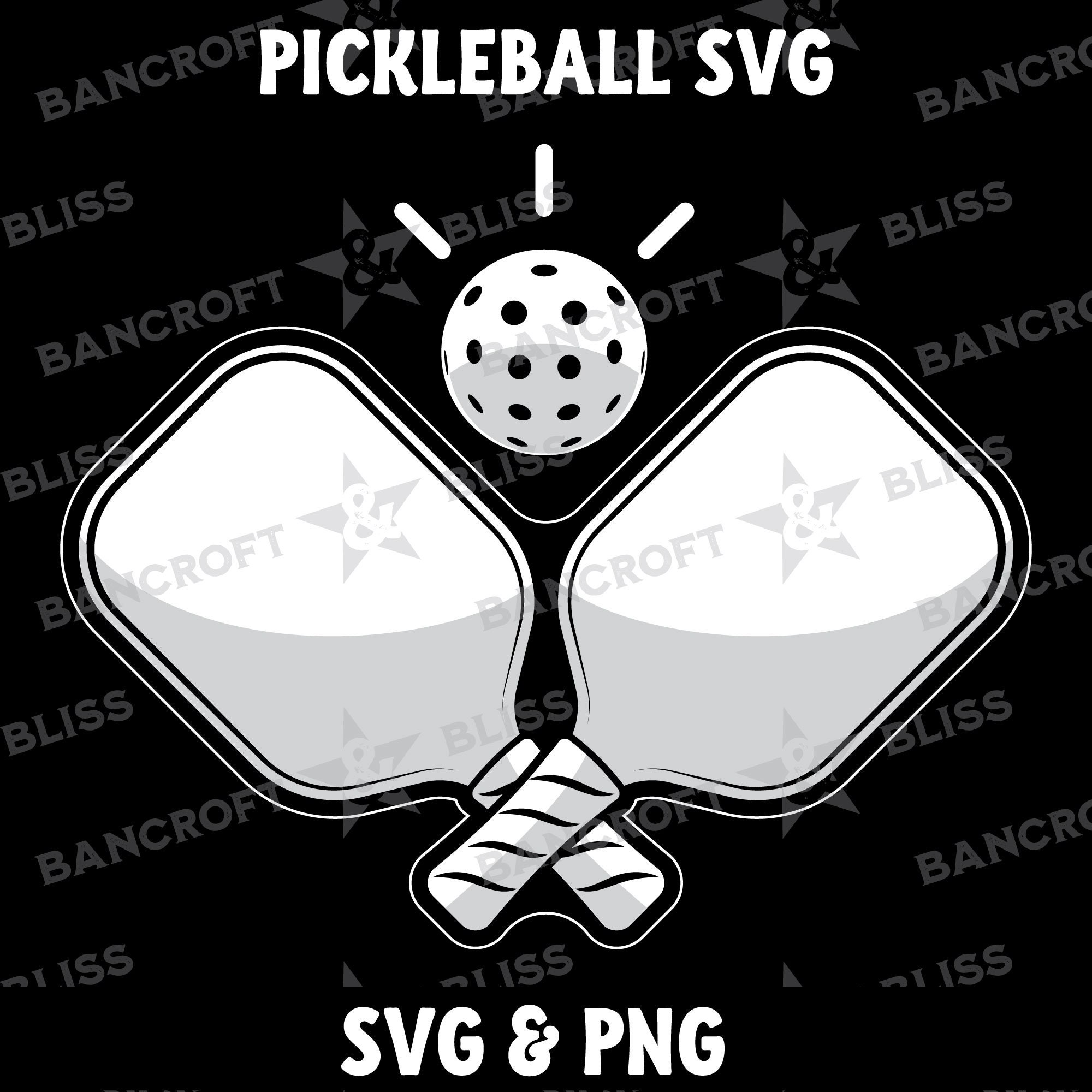 Pickleball Logo SVG Pickleball SVG Pickleball Ball SVG Pickleball Png ...