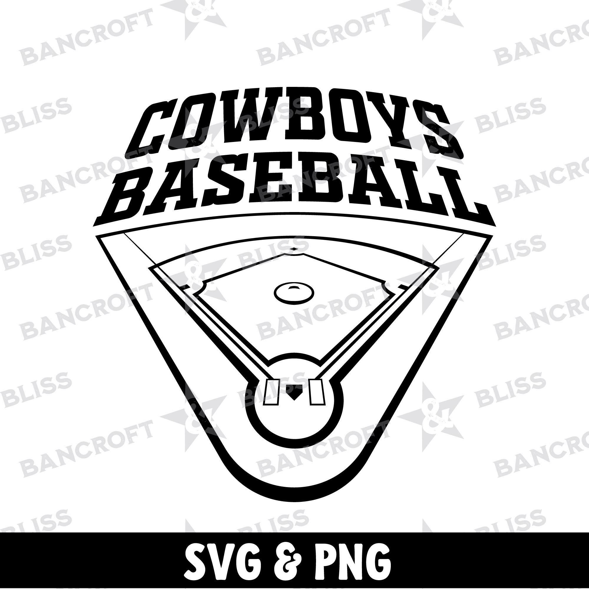 Cowboys Baseball Svg Cowboys Svg Cowboys Png Cowboys SVG - Etsy