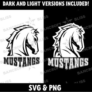 Mustangs Svg Mustangs Png Mustangs Football SVG Mustangs Mascot SVG ...
