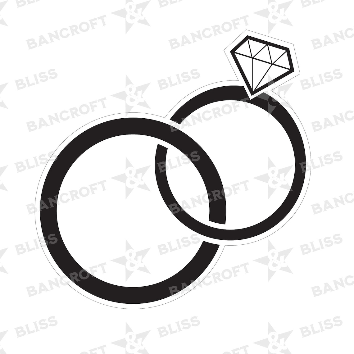 Wedding Rings SVG Wedding SVG Wedding Digital Download Wedding - Etsy
