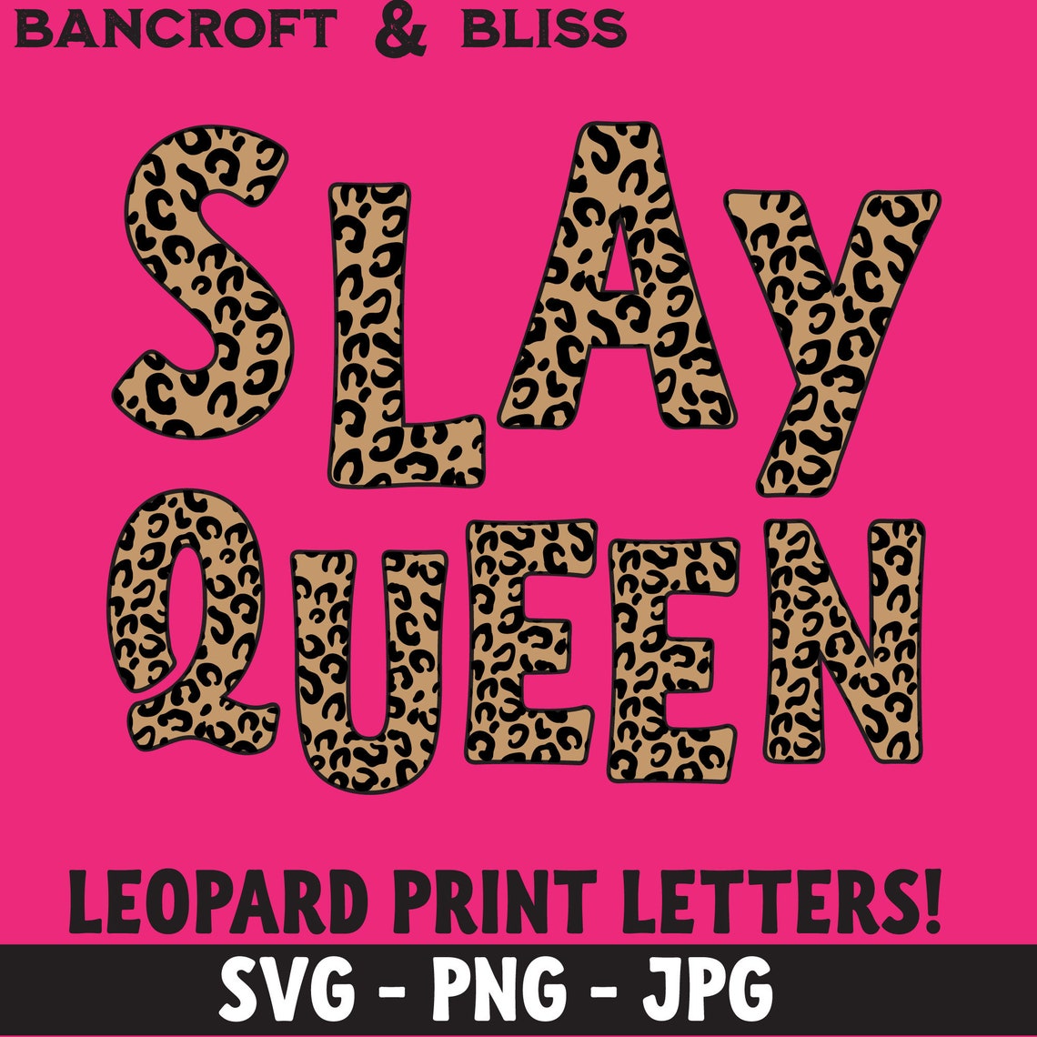 Leopard Print Letters Whole Alphabet Clip Art Instant Download - Etsy