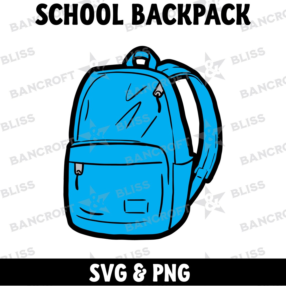 School SVG Bundle School Bus SVG Backpack SVG Pencil Svg - Etsy