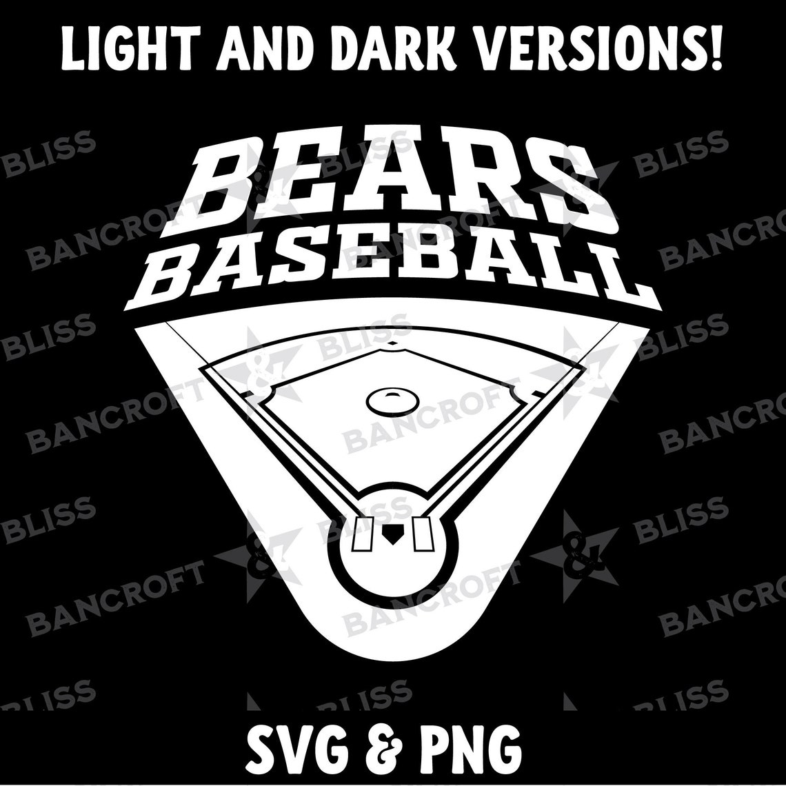 Bears Baseball Svg Bears Png Bears SVG Bears Football SVG Bears Mascot ...