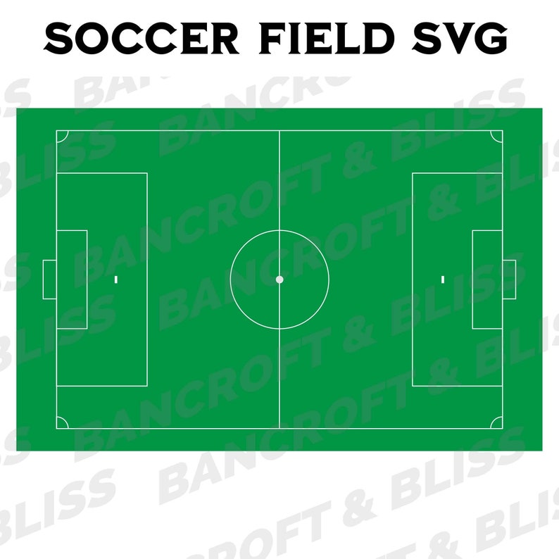 Football Pitch SVG Soccer Field SVG Soccer Svg Soccer Png Soccer Pitch ...