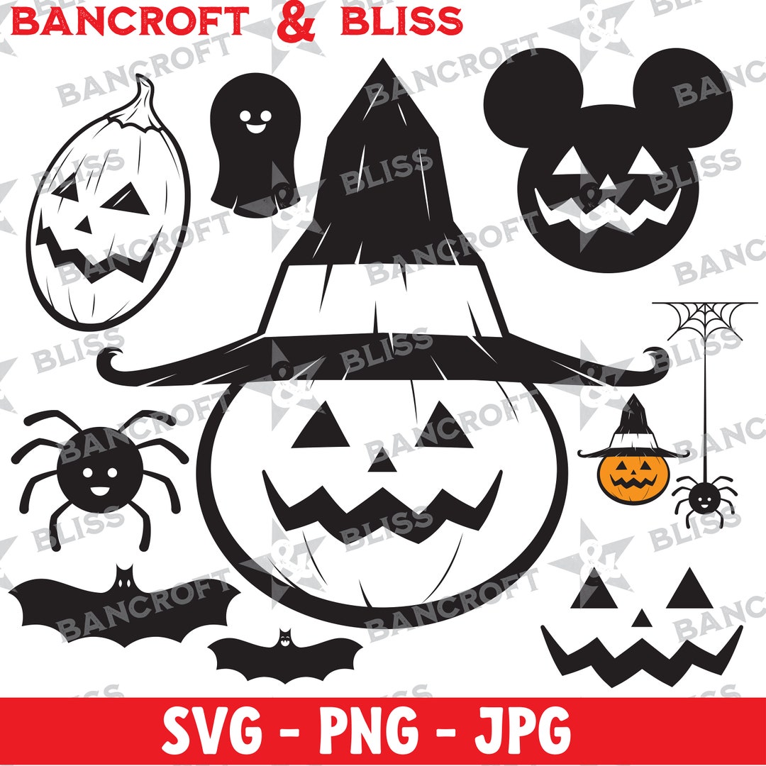HALLOWEEN Art Halloween SVG Instant Download Halloween Pattern Spooky ...