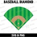 Baseball Field SVG Baseball Diamond SVG Baseball SVG Baseball Field Png ...