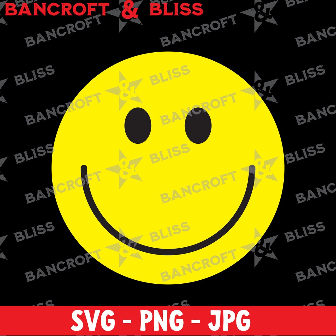 Smiley Face SVG | Cute Smile Graphic Clip Art | T-shirt Digital ...