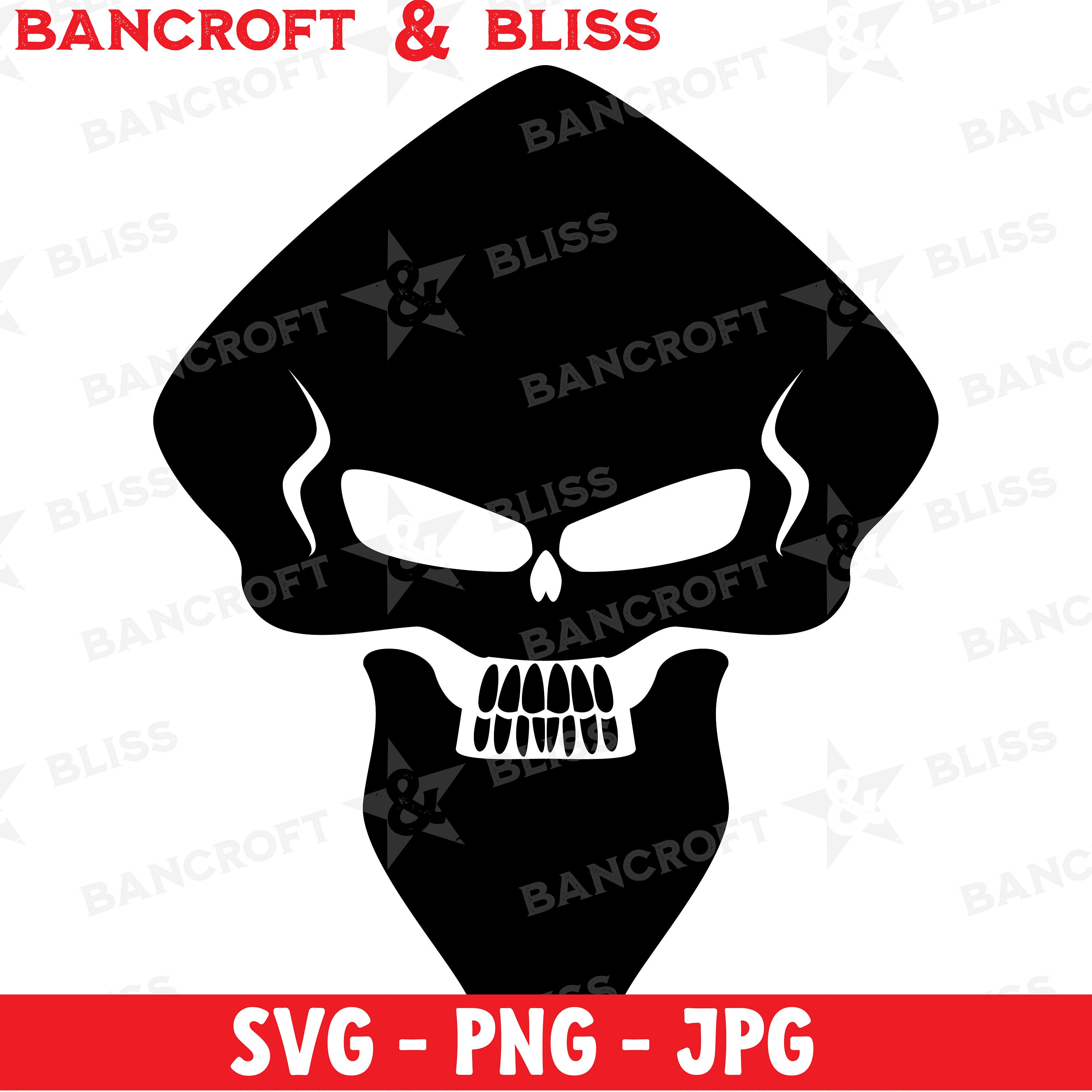 Skull SVG Alien Skull PNG Bad Ass Skull Spooky Skull SVG Skull - Etsy