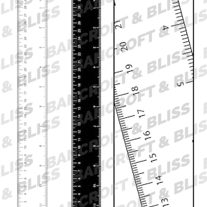 Ruler SVG Ruler PNG Ruler Digital File Customizable Ruler School Ruler ...