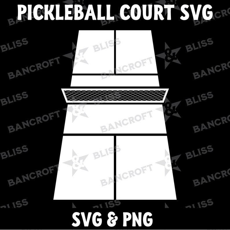 Pickleball SVG Pickleball Court SVG Pickleball Ball SVG - Etsy