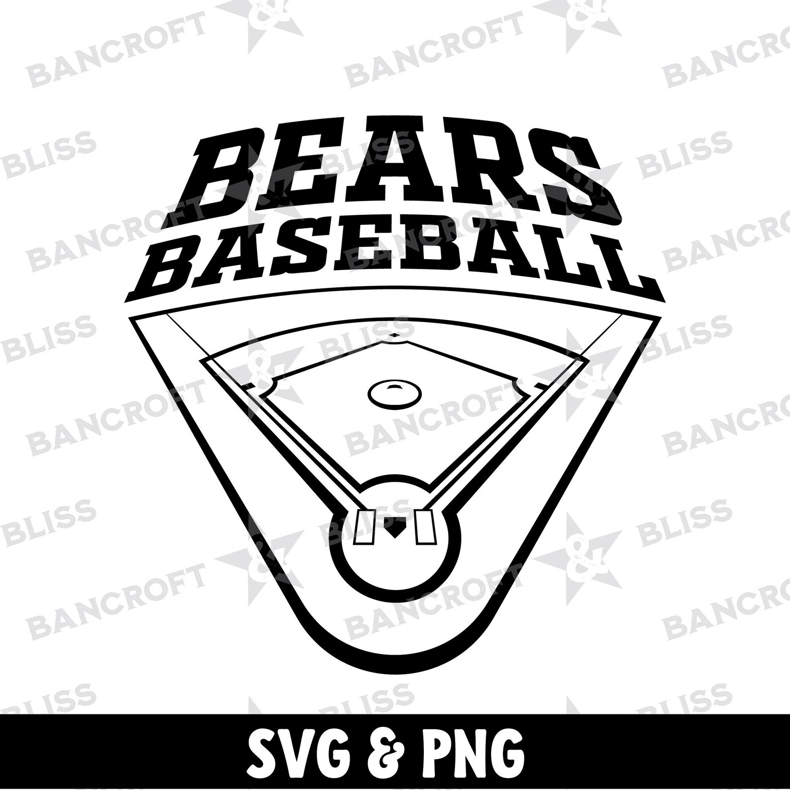 Bears Baseball Svg Bears Png Bears SVG Bears Football SVG Bears Mascot ...