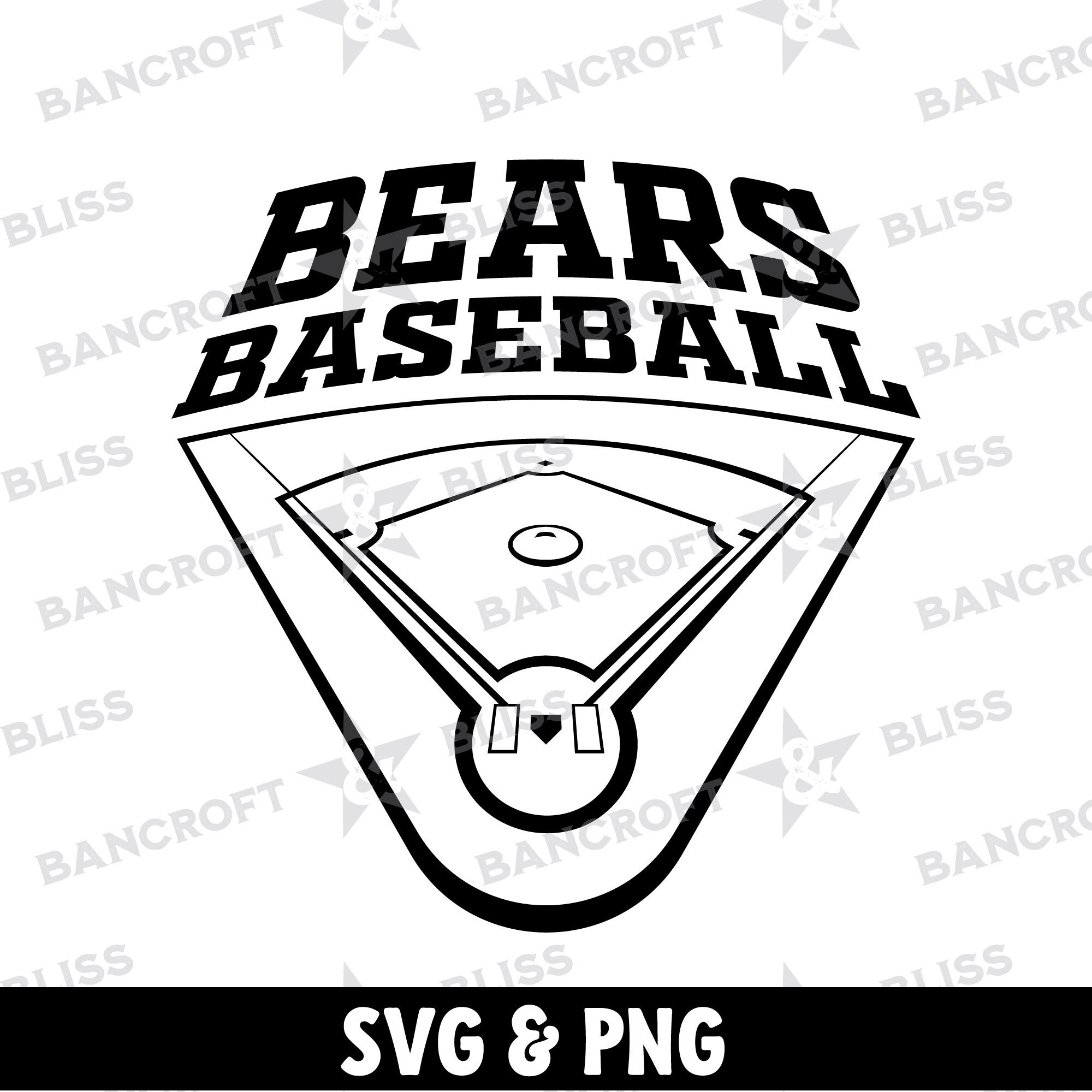 Bears Baseball Svg Bears Png Bears SVG Bears Football SVG Bears Mascot ...