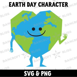 Earth Day SVG Eco-friendly Graphic Earth Clipart Sustainability SVG ...