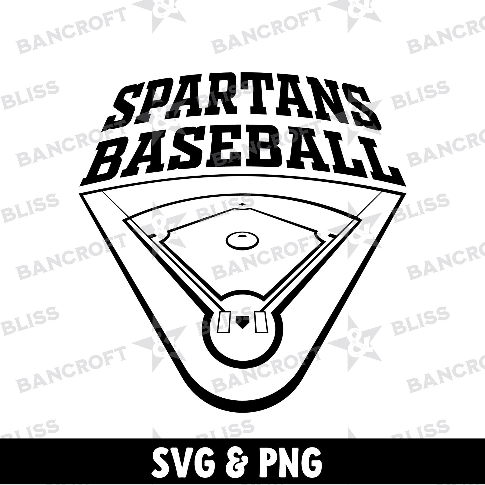 Spartans Baseball Svg Spartans Svg Spartans Baseball Png - Etsy