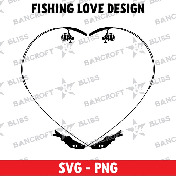 Heart Fishing Rod - Etsy