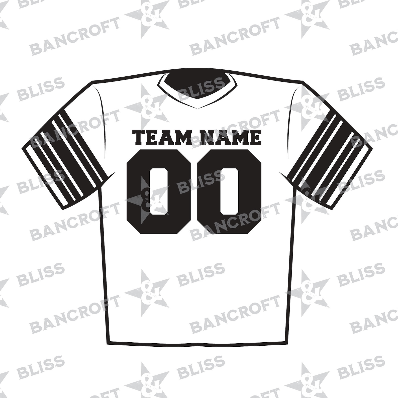 Football Jersey SVG Football SVG Jersey Style Clip Art Jersey - Etsy