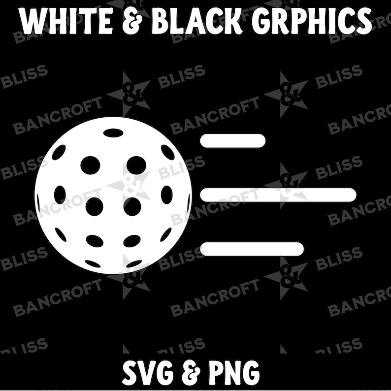 Pickleball SVG Pickleball Flying SVG Pickleball Ball SVG Pickleball Png ...