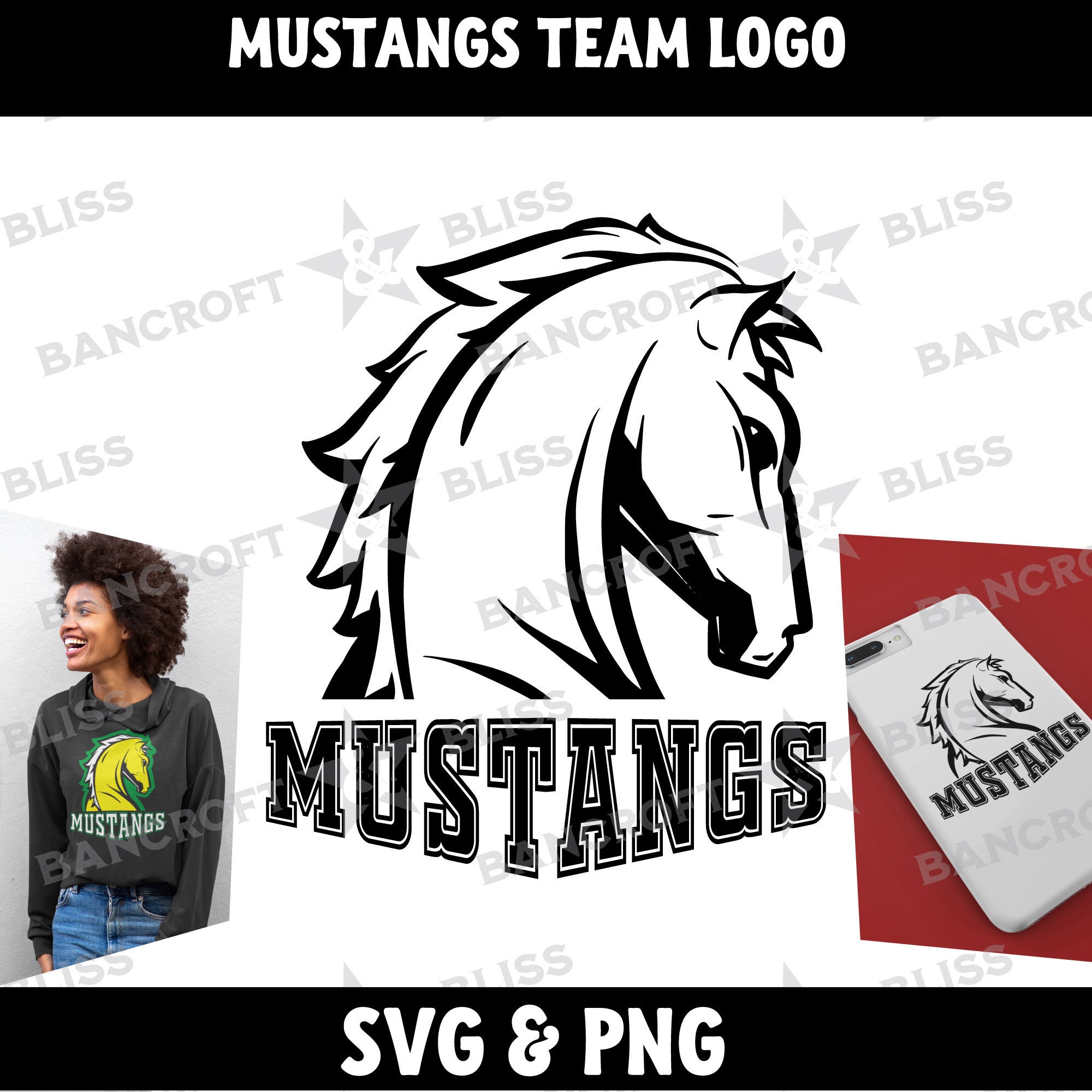 Mustangs Svg Mustangs Png Mustangs Football SVG Mustangs Mascot SVG ...